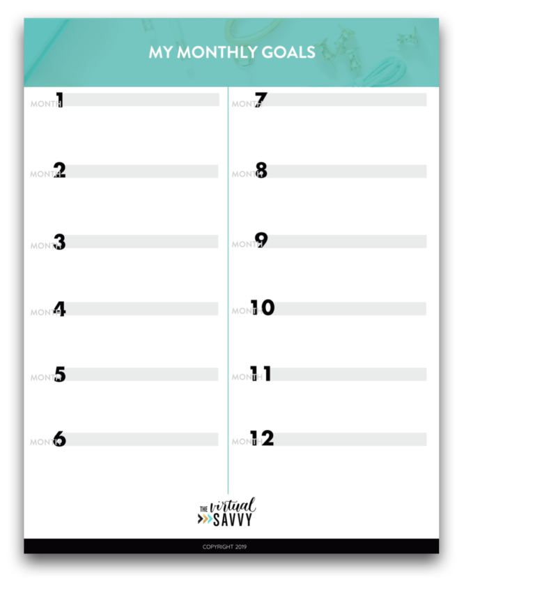 FREE Virtual Assistant Business Plan Template | The Virtual Savvy