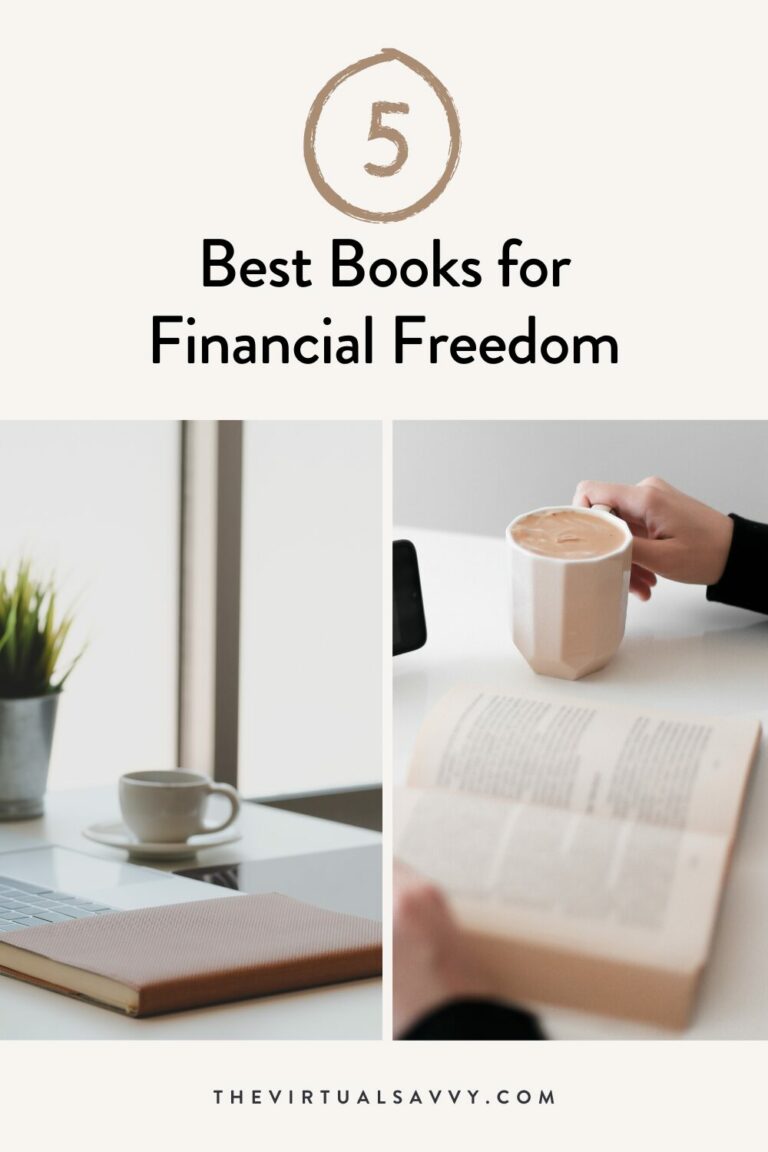 5 Best Books on Financial Freedom | The Virtual Savvy